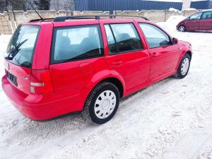 Red Volkswagen Golf 2003 in Utena, with an engine capacity of 1.90 L and mileage of 297 thousand km for 1850 €, photo 10 on AUTOMOTO.COM.LV