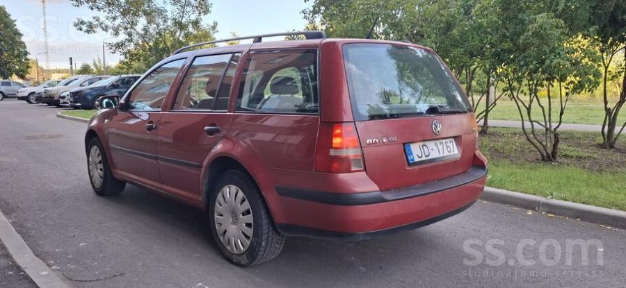 Sarkans Volkswagen Golf 2003 Daugavpils, ar dzinēja tilpumu 1.90 L un nobraukumu 406 tūkst. km par 990 €, foto 7 vietnē AUTOMOTO.COM.LV