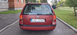 Sarkans Volkswagen Golf 2003 Daugavpils, ar dzinēja tilpumu 1.90 L un nobraukumu 406 tūkst. km par 990 €, foto 8 vietnē AUTOMOTO.COM.LV