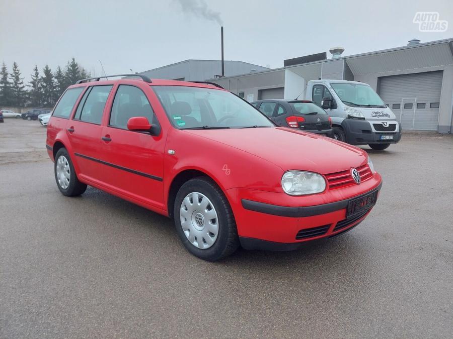 Sarkans Volkswagen Golf 2004 Utena, ar dzinēja tilpumu 1.90 L un nobraukumu 285 tūkst. km par 1650 €, foto 2 vietnē AUTOMOTO.COM.LV