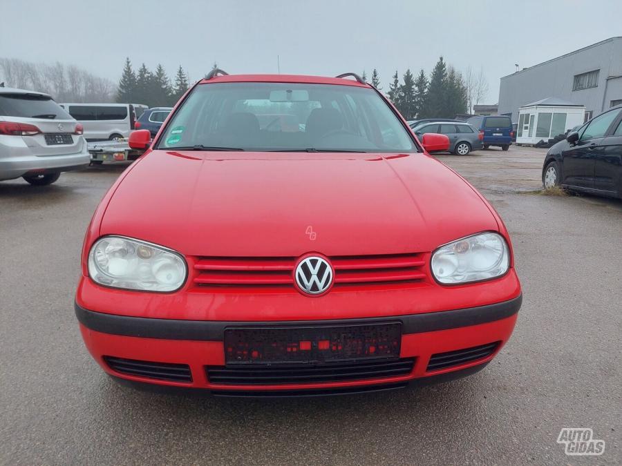 Sarkans Volkswagen Golf 2004 Utena, ar dzinēja tilpumu 1.90 L un nobraukumu 285 tūkst. km par 1650 €, foto 6 vietnē AUTOMOTO.COM.LV