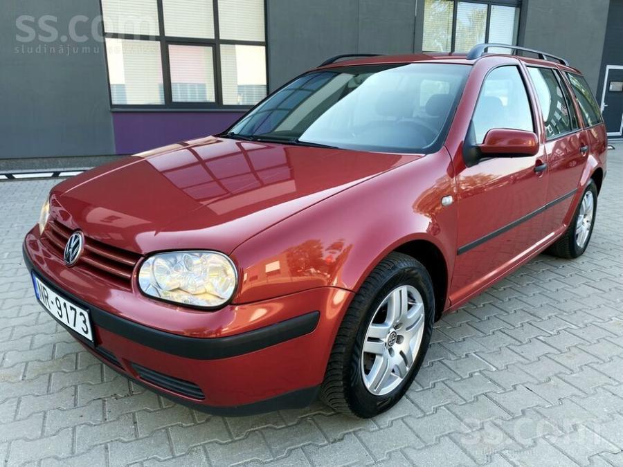 Sarkans Volkswagen Golf 2004 Rīga, ar dzinēja tilpumu 1.90 L un nobraukumu 272 tūkst. km par 1900 €, foto 3 vietnē AUTOMOTO.COM.LV