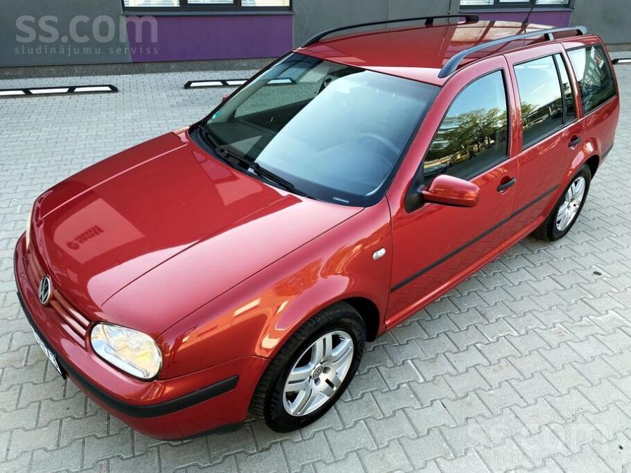 Sarkans Volkswagen Golf 2004 Rīga, ar dzinēja tilpumu 1.90 L un nobraukumu 272 tūkst. km par 1900 €, foto 5 vietnē AUTOMOTO.COM.LV