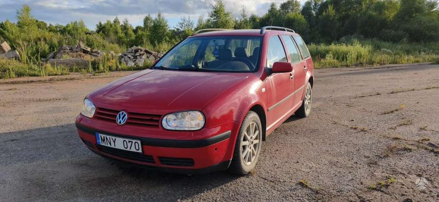 Красный Фольксваген Гольф 2005 в Рокишкис, объемом двигателя 1.90 л и пробегом 269 тыс. км за 1500 €, фото 5 на AUTOMOTO.COM.LV