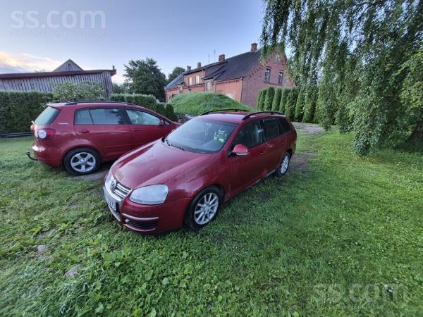 Sarkans Volkswagen Golf 2007 Dobele, ar dzinēja tilpumu 1.90 L un nobraukumu 437 tūkst. km par 800 €, foto 1 vietnē AUTOMOTO.COM.LV