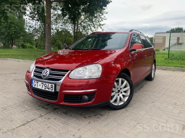 Red Volkswagen Golf 2007 in Riga, with an engine capacity of 1.90 L and mileage of 428 thousand km for 1280 €, photo 1 on AUTOMOTO.COM.LV