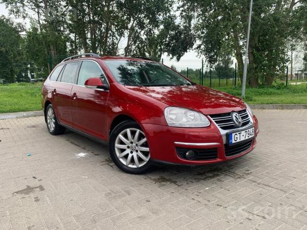 Red Volkswagen Golf 2007 in Riga, with an engine capacity of 1.90 L and mileage of 428 thousand km for 1280 €, photo 3 on AUTOMOTO.COM.LV
