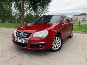 Sarkans Volkswagen Golf 2007 Rīga, ar dzinēja tilpumu 1.90 L un nobraukumu 428 tūkst. km par 1280 €, foto  vietnē AUTOMOTO.COM.LV