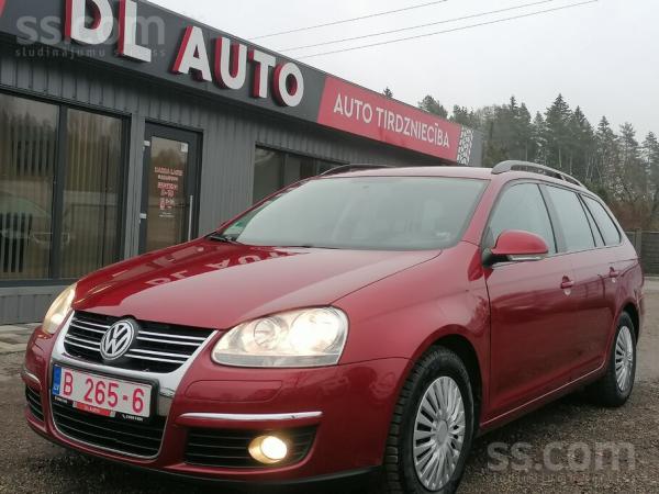 Red Volkswagen Golf 2008 in Valmiera, with an engine capacity of 1.60 L and mileage of 291 thousand km for 3450 €, photo 1 on AUTOMOTO.COM.LV