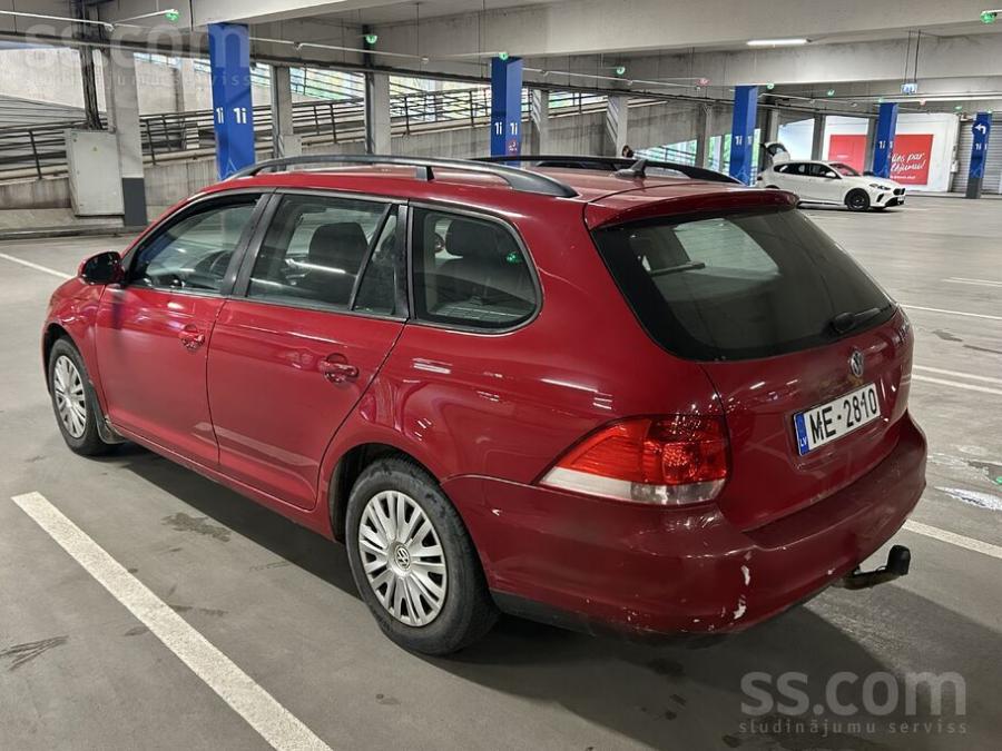 Sarkans Volkswagen Golf 2008 Rīga, ar dzinēja tilpumu 1.90 L un nobraukumu 311 tūkst. km par 1650 €, foto 6 vietnē AUTOMOTO.COM.LV