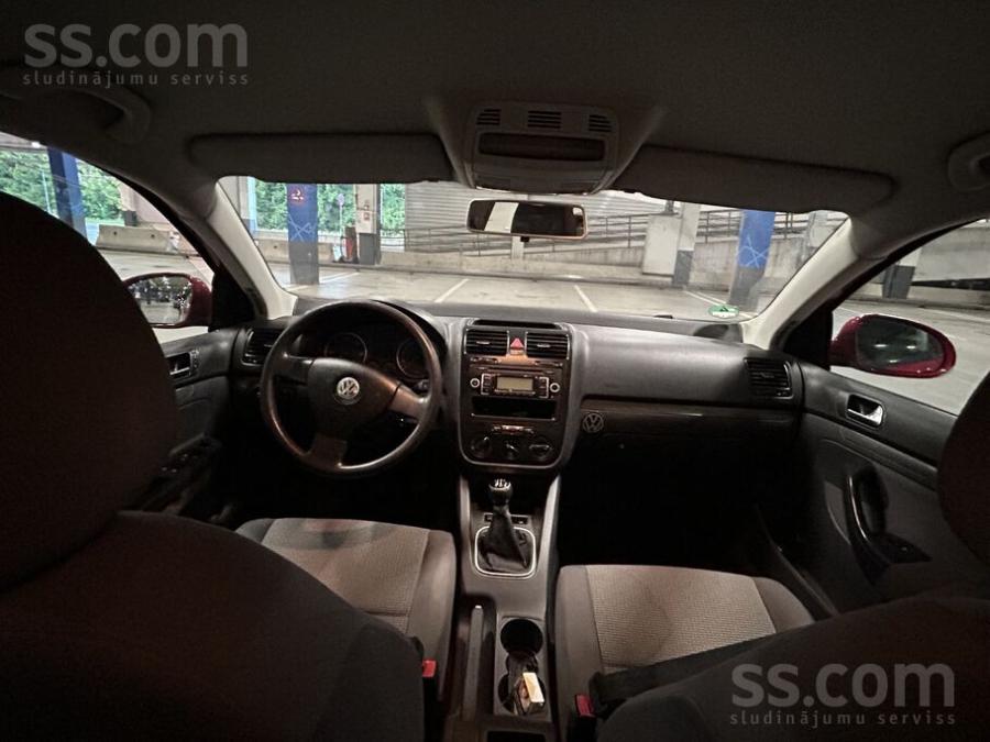 Sarkans Volkswagen Golf 2008 Rīga, ar dzinēja tilpumu 1.90 L un nobraukumu 311 tūkst. km par 1650 €, foto 10 vietnē AUTOMOTO.COM.LV
