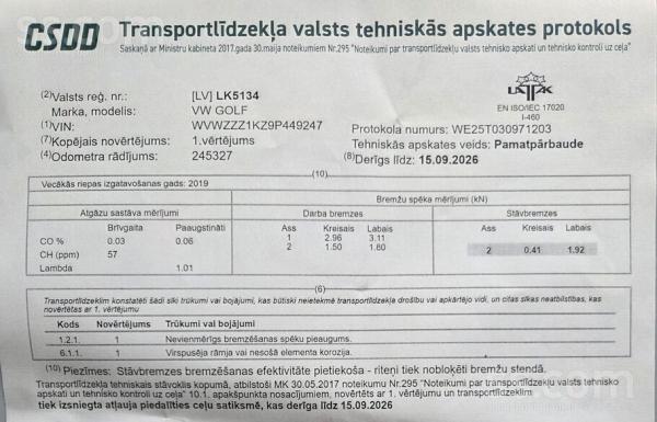Sarkans Volkswagen Golf 2009 Rīga, ar dzinēja tilpumu 1.40 L un nobraukumu 245 tūkst. km par 2500 €, foto 3 vietnē AUTOMOTO.COM.LV