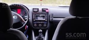 Sarkans Volkswagen Golf 2009 Dobele, ar dzinēja tilpumu 1.90 L un nobraukumu 481 tūkst. km par 1590 €, foto 8 vietnē AUTOMOTO.COM.LV