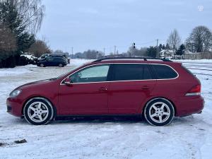 Red Volkswagen Golf 2010 in Silute, with an engine capacity of 1.97 L and mileage of 286 thousand km for 3700 €, photo 7 on AUTOMOTO.COM.LV