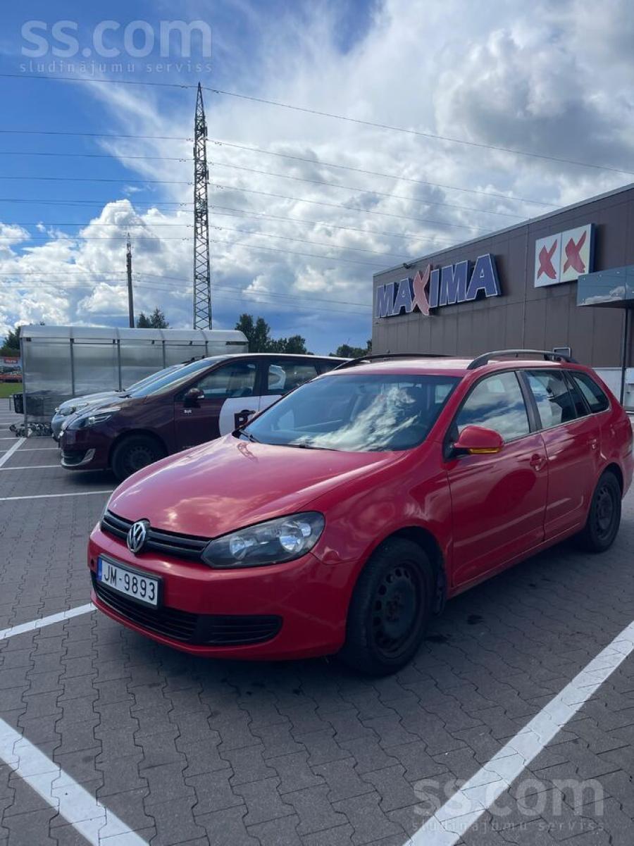 Sarkans Volkswagen Golf 2011 Rīga, ar dzinēja tilpumu 1.60 L un nobraukumu 352 tūkst. km par 2100 €, foto 5 vietnē AUTOMOTO.COM.LV