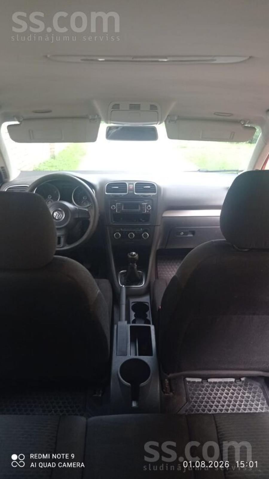 Sarkans Volkswagen Golf 2011 Bauska, ar dzinēja tilpumu 1.60 L un nobraukumu 356 tūkst. km par 1750 €, foto 9 vietnē AUTOMOTO.COM.LV