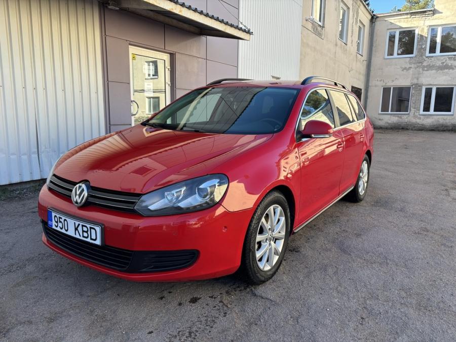 Red Volkswagen Golf 2012 in Tallinn, with an engine capacity of 1.60 L and mileage of 546 thousand km for 3500 €, photo 11 on AUTOMOTO.COM.LV