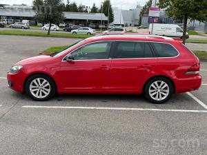 Sarkans Volkswagen Golf 2012 Alūksne, ar dzinēja tilpumu 1.60 L un nobraukumu 262 tūkst. km par 4500 €, foto 4 vietnē AUTOMOTO.COM.LV