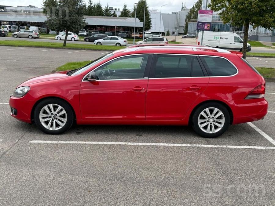 Sarkans Volkswagen Golf 2012 Alūksne, ar dzinēja tilpumu 1.60 L un nobraukumu 262 tūkst. km par 4500 €, foto 4 vietnē AUTOMOTO.COM.LV