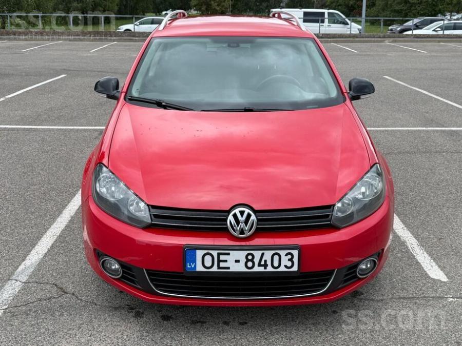 Sarkans Volkswagen Golf 2012 Alūksne, ar dzinēja tilpumu 1.60 L un nobraukumu 262 tūkst. km par 4500 €, foto 8 vietnē AUTOMOTO.COM.LV