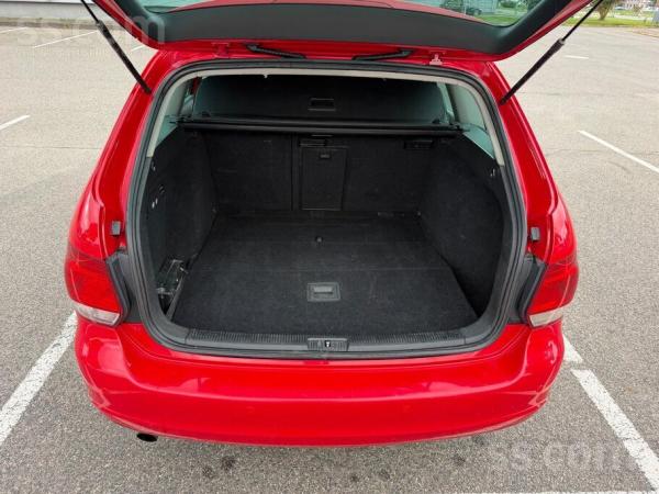 Sarkans Volkswagen Golf 2012 Alūksne, ar dzinēja tilpumu 1.60 L un nobraukumu 262 tūkst. km par 4500 €, foto 10 vietnē AUTOMOTO.COM.LV