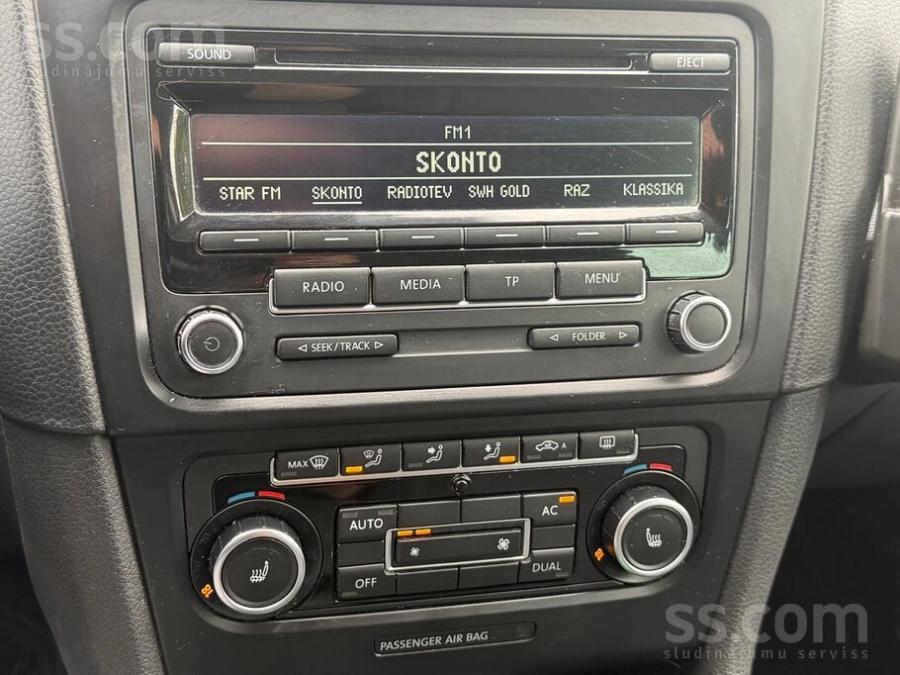 Sarkans Volkswagen Golf 2012 Alūksne, ar dzinēja tilpumu 1.60 L un nobraukumu 262 tūkst. km par 4500 €, foto 16 vietnē AUTOMOTO.COM.LV