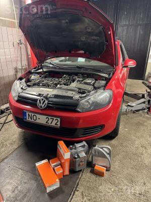 Sarkans Volkswagen Golf 2012 Rīga, ar dzinēja tilpumu 2.00 L un nobraukumu 260 tūkst. km par 5000 €, foto 11 vietnē AUTOMOTO.COM.LV