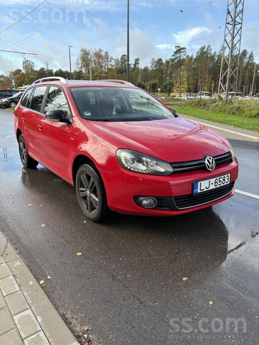 Sarkans Volkswagen Golf 2012 Rīga, ar dzinēja tilpumu 2.00 L un nobraukumu 220 tūkst. km par 3444 €, foto 5 vietnē AUTOMOTO.COM.LV