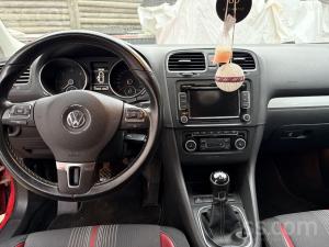 Sarkans Volkswagen Golf 2012 Rīga, ar dzinēja tilpumu 2.00 L un nobraukumu 220 tūkst. km par 3444 €, foto 10 vietnē AUTOMOTO.COM.LV