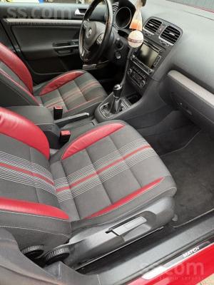 Sarkans Volkswagen Golf 2012 Rīga, ar dzinēja tilpumu 2.00 L un nobraukumu 220 tūkst. km par 3444 €, foto 13 vietnē AUTOMOTO.COM.LV