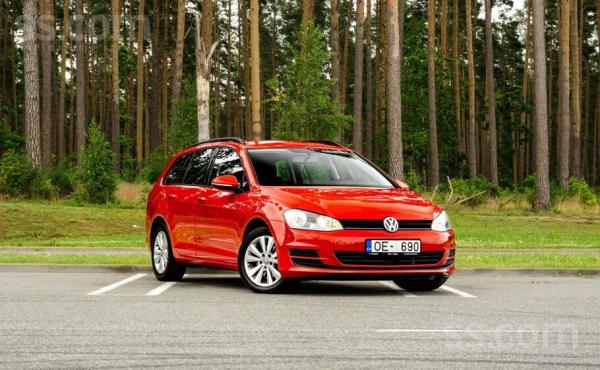 Sarkans Volkswagen Golf 2014 Rīga, ar dzinēja tilpumu 1.60 L un nobraukumu 303 tūkst. km par 5290 €, foto 2 vietnē AUTOMOTO.COM.LV