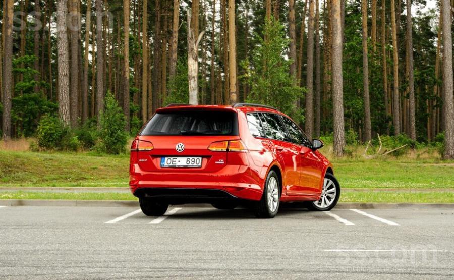Sarkans Volkswagen Golf 2014 Rīga, ar dzinēja tilpumu 1.60 L un nobraukumu 303 tūkst. km par 5290 €, foto 6 vietnē AUTOMOTO.COM.LV