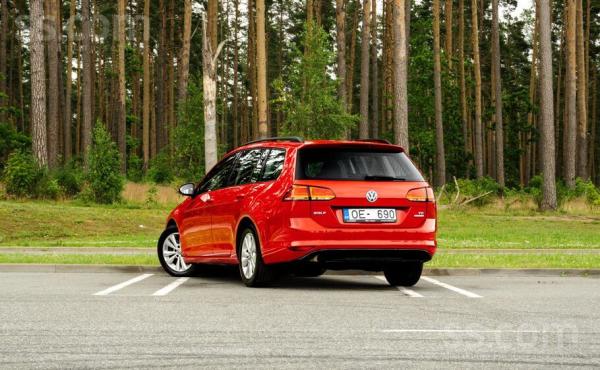 Sarkans Volkswagen Golf 2014 Rīga, ar dzinēja tilpumu 1.60 L un nobraukumu 303 tūkst. km par 5290 €, foto 8 vietnē AUTOMOTO.COM.LV