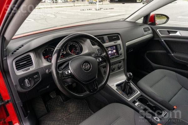 Sarkans Volkswagen Golf 2014 Rīga, ar dzinēja tilpumu 1.60 L un nobraukumu 303 tūkst. km par 5290 €, foto 10 vietnē AUTOMOTO.COM.LV