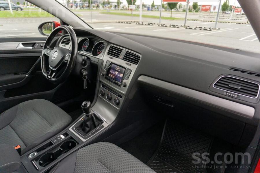 Sarkans Volkswagen Golf 2014 Rīga, ar dzinēja tilpumu 1.60 L un nobraukumu 303 tūkst. km par 5290 €, foto 11 vietnē AUTOMOTO.COM.LV