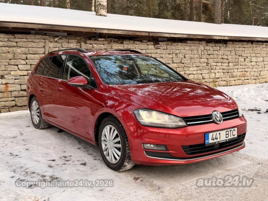 Red Volkswagen Golf 2014 in Tallinn, with an engine capacity of 2.00 L and mileage of 265 thousand km for 7995 €, photo 2 on AUTOMOTO.COM.LV