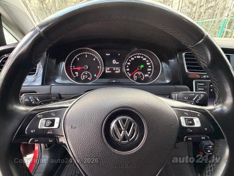 Red Volkswagen Golf 2014 in Tallinn, with an engine capacity of 2.00 L and mileage of 265 thousand km for 7995 €, photo 12 on AUTOMOTO.COM.LV