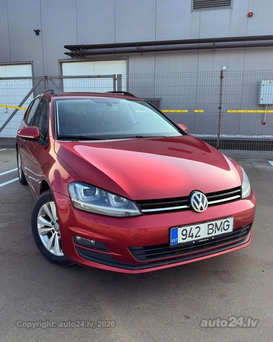 Sarkans Volkswagen Golf 2014 Tallina, ar dzinēja tilpumu 1.40 L un nobraukumu 300 tūkst. km par 5300 €, foto 5 vietnē AUTOMOTO.COM.LV