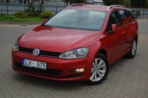 Sarkans Volkswagen Golf 2015 Jēkabpils, ar dzinēja tilpumu 1.60 L un nobraukumu 255 tūkst. km par 7770 €, foto  vietnē AUTOMOTO.COM.LV
