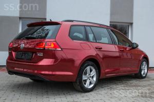Sarkans Volkswagen Golf 2015 Rīga, ar dzinēja tilpumu 2.00 L un nobraukumu 260 tūkst. km par 8700 €, foto 4 vietnē AUTOMOTO.COM.LV