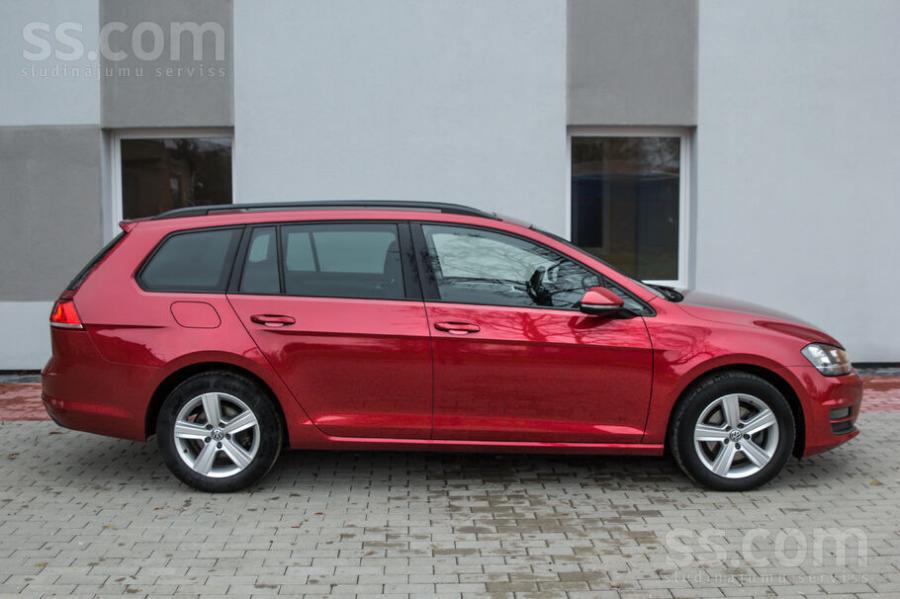 Sarkans Volkswagen Golf 2015 Rīga, ar dzinēja tilpumu 2.00 L un nobraukumu 260 tūkst. km par 8700 €, foto 6 vietnē AUTOMOTO.COM.LV