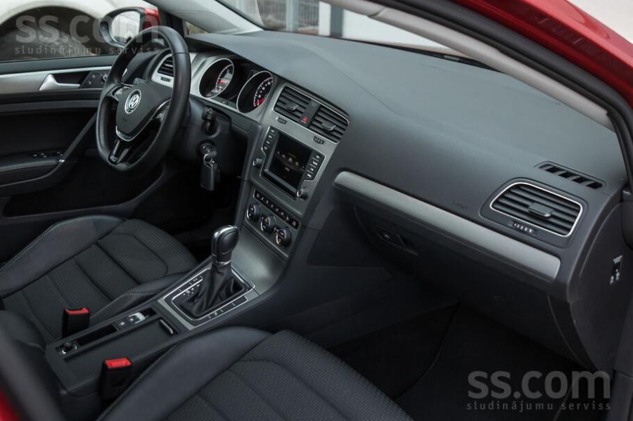Sarkans Volkswagen Golf 2015 Rīga, ar dzinēja tilpumu 2.00 L un nobraukumu 260 tūkst. km par 8700 €, foto 22 vietnē AUTOMOTO.COM.LV