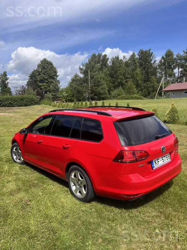 Red Volkswagen Golf 2015 in Riga, with an engine capacity of 1.60 L and mileage of 187 thousand km for 6100 €, photo 4 on AUTOMOTO.COM.LV