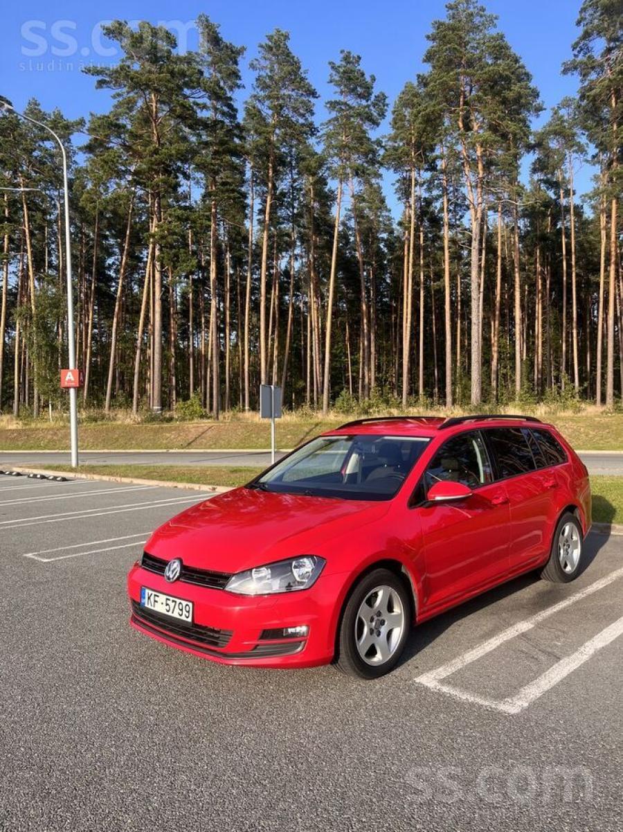 Sarkans Volkswagen Golf 2015 Rīga, ar dzinēja tilpumu 1.60 L un nobraukumu 187 tūkst. km par 5100 €, foto 3 vietnē AUTOMOTO.COM.LV