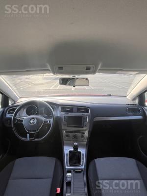 Sarkans Volkswagen Golf 2015 Rīga, ar dzinēja tilpumu 1.60 L un nobraukumu 187 tūkst. km par 5100 €, foto 6 vietnē AUTOMOTO.COM.LV