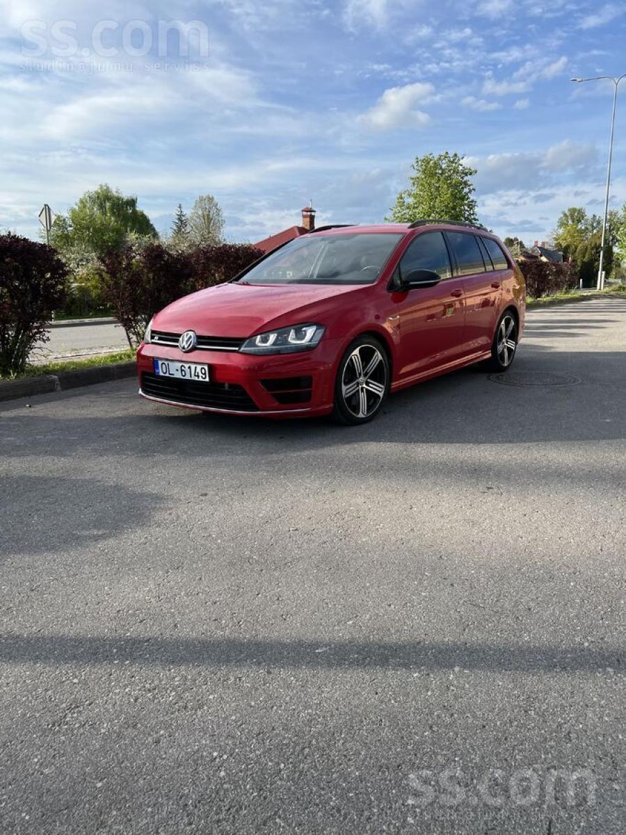 Red Volkswagen Golf 2016 in Riga, with an engine capacity of 2.00 L and mileage of 231 thousand km for 14800 €, photo 3 on AUTOMOTO.COM.LV