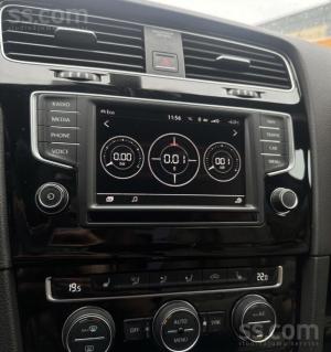 Red Volkswagen Golf 2016 in Riga, with an engine capacity of 2.00 L and mileage of 231 thousand km for 14800 €, photo 5 on AUTOMOTO.COM.LV