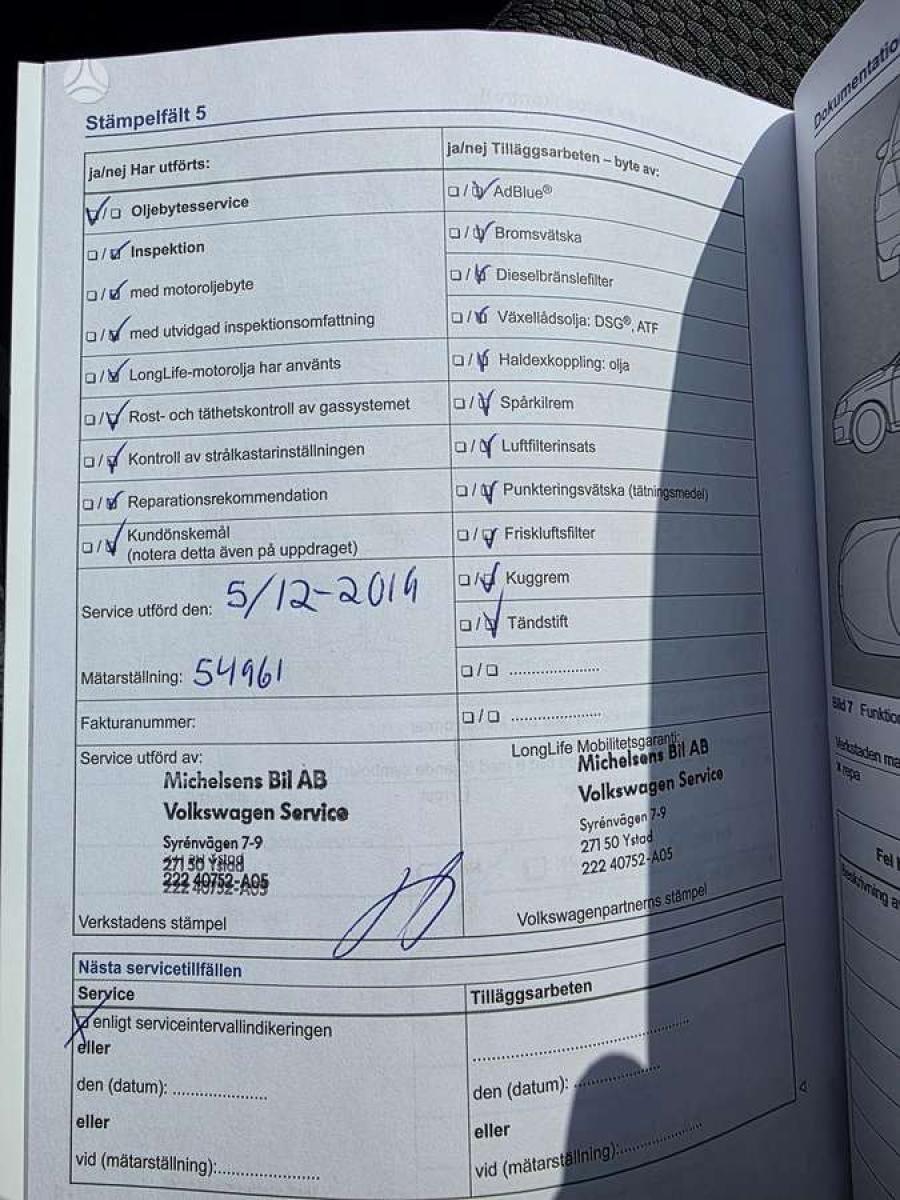 Red Volkswagen Golf 2016 in Marijampole, with an engine capacity of 1.40 L and mileage of 139 thousand km for 6150 €, photo 17 on AUTOMOTO.COM.LV