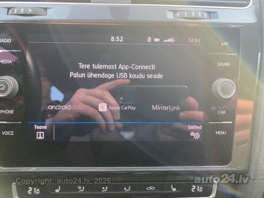 Красный Фольксваген Гольф 2017 в Таллин, объемом двигателя 2.00 л и пробегом 238 тыс. км за 10600 €, фото 11 на AUTOMOTO.COM.LV