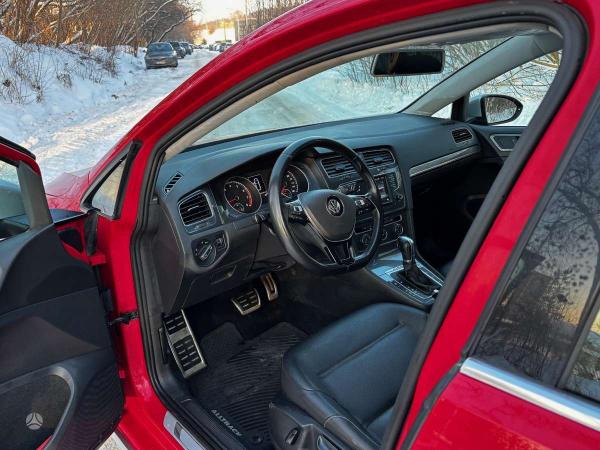 Sarkans Volkswagen Golf 2017 Viļņa, ar dzinēja tilpumu 1.80 L un nobraukumu 146 tūkst. km par 8900 €, foto 11 vietnē AUTOMOTO.COM.LV